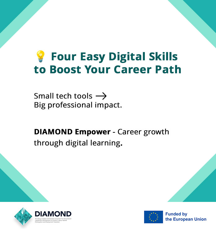 DIAMOND: Four Easy Digital Skills to Boost Your Career Path ...